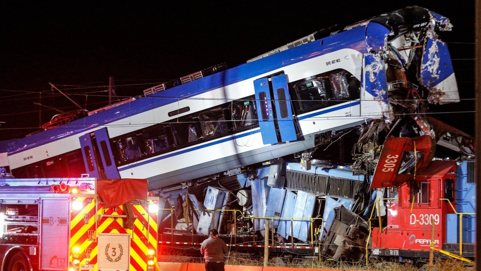 Amplían detención de los dos aprehendidos por el choque de trenes en San Bernardo – Cápsula ...